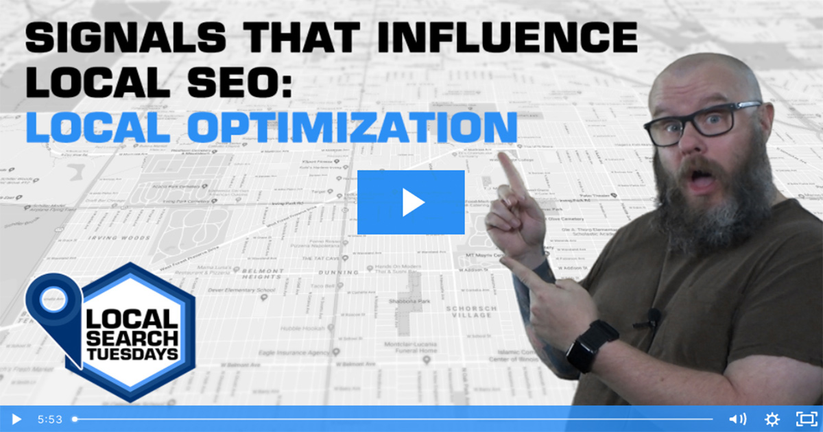Signals that influence Local SEO: Local Optimization - SearchLab Digital