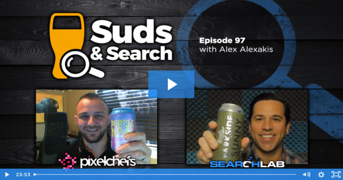 Suds and Search 97 | Alex Alexakis, founder of PixelChefs - SearchLab ...
