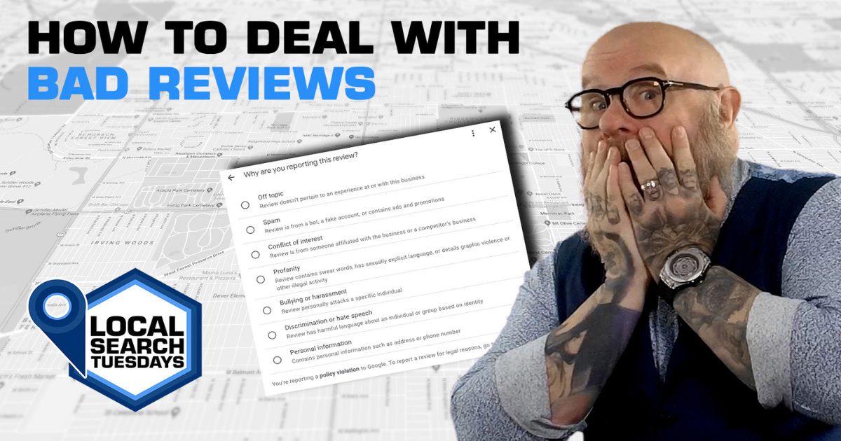 How to deal with bad reviews - SearchLab Digital